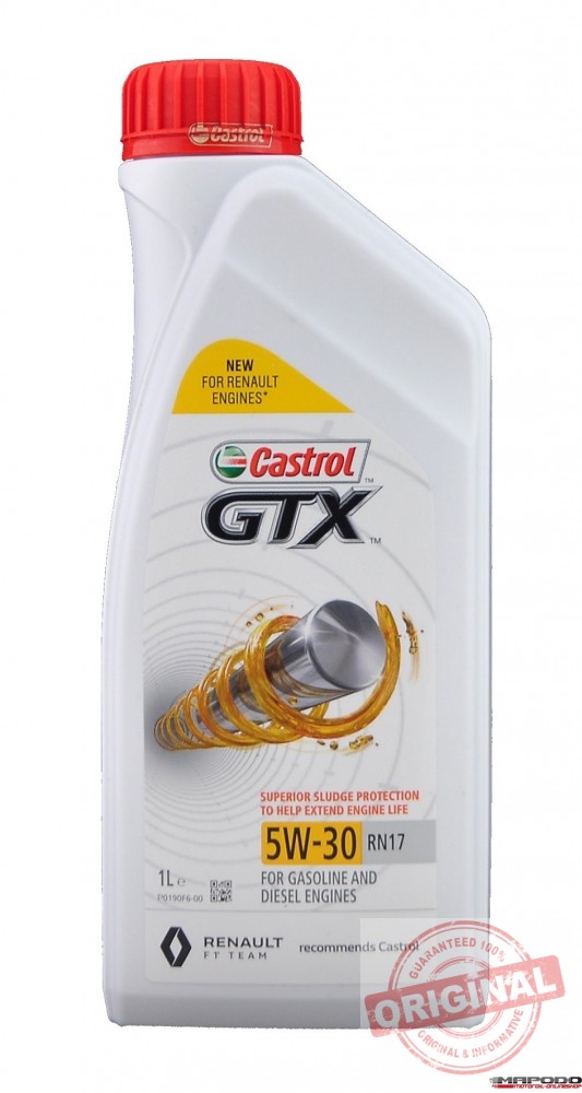 CASTROL GTX 5W-30 RN17 - 1L - OLAJMEZŐ